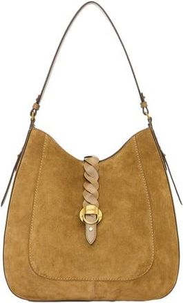 Isabel Marant Sac Altay Hobo en cuir de veau velours