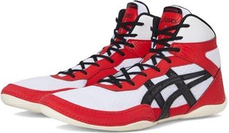 Asics Asics Matflex 7 Chaussures de catch pour homme, rouge/noir classique, 42 EU