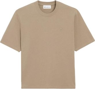 Ami Femme, Tops, Beige, Taille: 42 FR T-Chemises