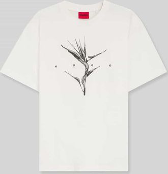 HUGO BOSS Relaxed Fit T-Shirt aus reiner Baumwolle Modell DARISE