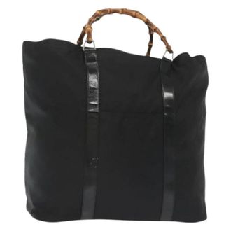 Gucci Pre-owned Nylon gucci-taschen - - Pre-owned - Damen - Schwarzk - ONE SIZE