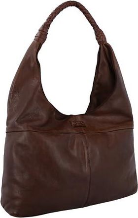 Gusti Sac cabas Giulia en cuir avec une poche int&eacute;rieure et ext&eacute;rieure zipp&eacute;e