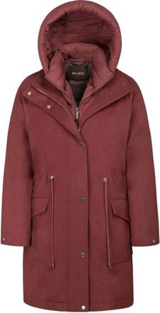 Moorer Femme, Manteaux, Rouge, Taille: 40 FR Alimena-Le