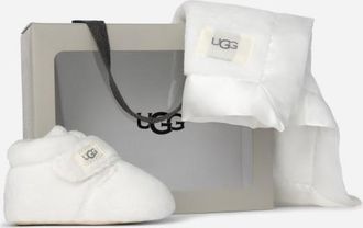 UGG Bixbee and Lovey Stiefelchen f&uuml;r Babys in White, Gr&ouml;&szlig;e Fleece