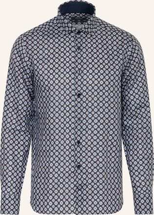 Olymp Olymp Signature Leinenhemd Casual Tailored Fit gruen