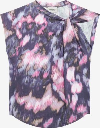 Isabel Marant T-shirt Nayda - Femme - Violet-lilas - Taille XS - Marant &Eacute;toile