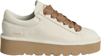 Panchic Femme, Chaussures, Beige, Taille: 37 EU Muse Lace Up