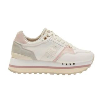 Blauer Beige Low Top Sneakers Nude - - Shoes - Damen - Beige - 40 EU