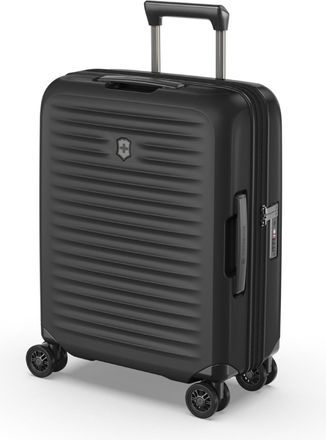Victorinox by Swiss Army Airox Advanced Frequent Flyer Hardside Carry-On, Handgep&auml;cktrolley, Leicht, Damen/Herren, 35 x 23 x 55 cm, 37 l, Erweiterbar, Schwarz