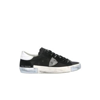 Philippe Model Schwarze Prsx Low-Top-Sneakers - - Shoes - Damen - Schwarzk - 36 EU