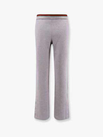 Gucci Cotton blend trouser with Web detail - GUCCI - gender_Woman