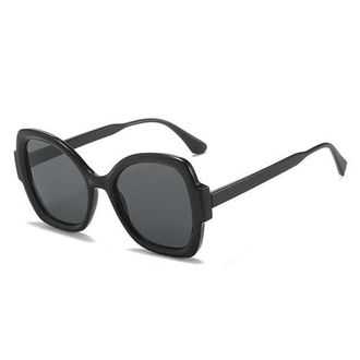 Generic Lunettes De Soleil Dext&eacute;rieur &Agrave; Grande Monture For Hommes, D&eacute;coratives For Le Sport Et Les Vacances For Femmes(Black)