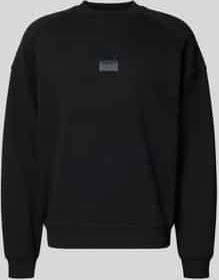 HUGO BOSS Regular Fit Sweatshirt aus reiner Baumwolle Modell DELASTCREW