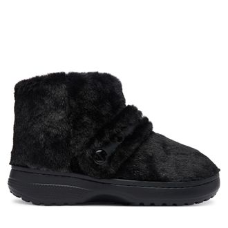Crocs Hausschuhe Crocs Classic Unfurgettable Boot 211743 Schwarz
