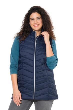 Ulla Popken Damen, gro&szlig;e Gr&ouml;&szlig;en, GRS HYPRAR Steppweste, wasserabweisend