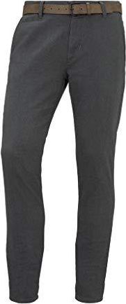 Tom Tailor Denim TOM TAILOR Denim 1016072, Chino droit structuré Homme, 21440 - Two Colored Black Design, 32W / 34L