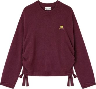 Ganni Damen, Strickwaren, Rot, XSGr&ouml;&szlig;e
