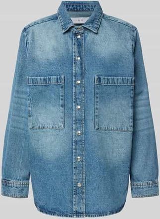 Iro Jeansbluse mit Brusttaschen