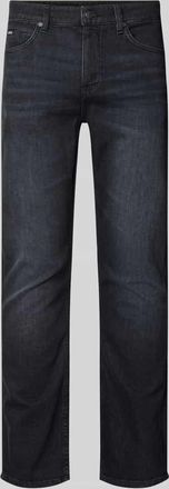 HUGO BOSS Slim Fit Jeans aus Baumwoll-Mix Modell Delaware