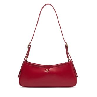 Calvin Klein Handtasche Calvin Klein Ck Small Shoulder Bag LV04F3170G Dunkelrot