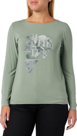s.Oliver Damen T-Shirt Langarm Green 36