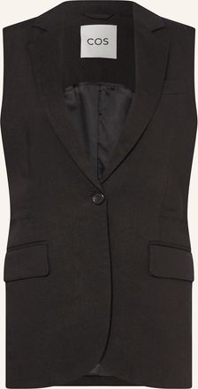 COS Cos Blazerweste schwarz