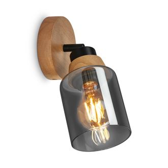 Briloner Leselampe, Wandleuchte Innen, Lampe, Wandlampe Innen, Schwenkbar, Wohnzimmerlampe, Schwarz