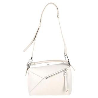 Loewe Sac bandouli&egrave;re Pre-owned Puzzle Small - Femme - Pre-owned - Blanc - Taille: ONE Size