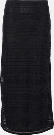 Proenza Schouler White Label Midirock aus einem Baumwollgemisch