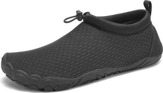 Mishansha Chaussures de Natation Homme Femme Chaussure de Plage Respirantes Séchage Rapide Eté Baskets deau pour Surf Plongée Nager Yoga 40EU Noir Plage