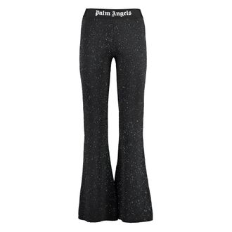 Palm Angels Gestrickte Hose - - Trousers - Damen - Schwarzk - XS