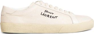 Saint Laurent Ourt classic sl/06 embroidered sneakers