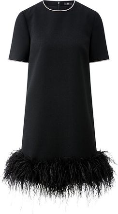 Riani Kleid mit Federsaum