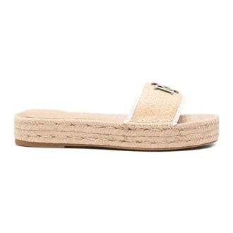 Ralph Lauren Femme, Chaussures, Beige, Taille: 40 1/2 EU Polly Espadrille