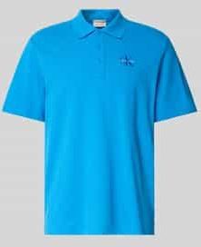 Calvin Klein Jeans Easy Fit Poloshirt mit Polokragen