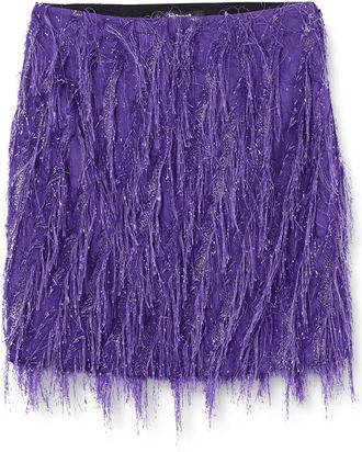 Just Cavalli Damen Rock, 383 Violet, 44