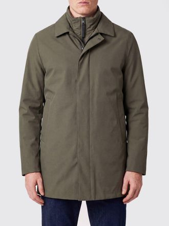 People of Shibuya Kurzer Parka aus beschichteter Mikrofaser mit Stehkragen