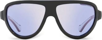 Moncler ML0089 Sonnenbrille - Schwarz
