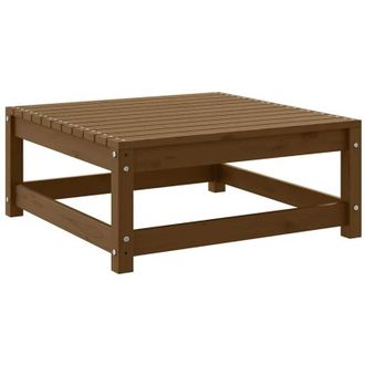 vidaXL Vidaxl - Gartenhocker 70x70x30 cm Honigbraun Massivholz Kiefer