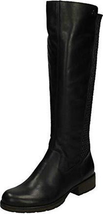 Rieker Bottines Chelsea noires pour femme, Noir, 39 EU