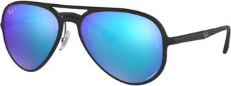 Ray-Ban unisex, Accessoires, Noir, Taille: 58 MM Chromance Lunettes de soleil