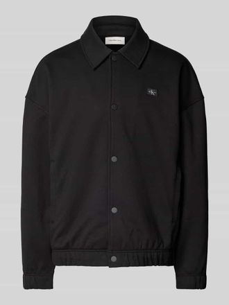 Calvin Klein Jeans Sweatjacke mit Label-Patch