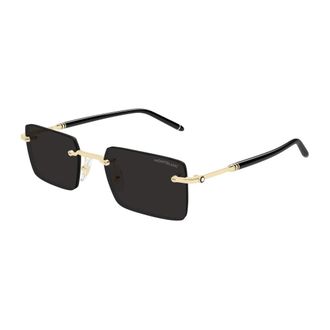 Montblanc Meisterstuck Sonnenbrille - - Accessories - Herren - Gelb - 53 MM