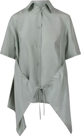 Christian Wijnants Femme, Blouses et Chemises, Vert, Taille: 38 FR Toppo Shirt