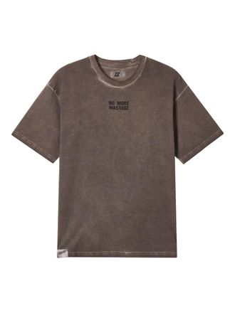 Izzue t-shirt en coton - Marron