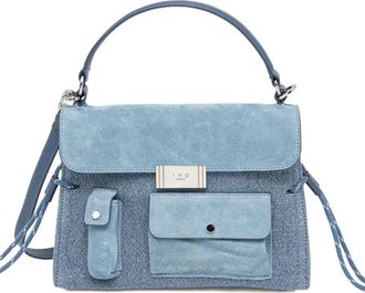 Iro sac à bandoulière à rabat - Bleu