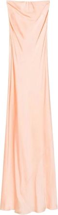 Forte_Forte Femme, Robes, Rose, Taille: 40 FR Robe longue en satin envers