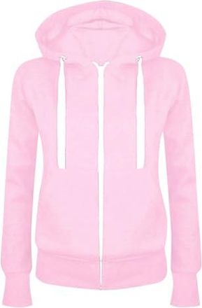 Generic Sweat &agrave; capuche d&eacute;contract&eacute; et tendance pour femme Y2K - Pull &agrave; capuche dautomne 2025 avec fermeture &eacute;clair - Mignon dr&ocirc;le et doux - Confortable - Mod