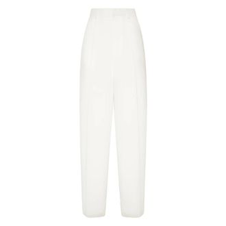 Philipp Plein Dame Fit Hosen - - Trousers - Damen - Wei&szlig; - L