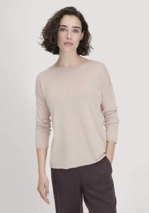 Hessnatur Strickpullover Oversize aus TENCEL Lyocell mit Bio-Baumwolle (1-tlg)